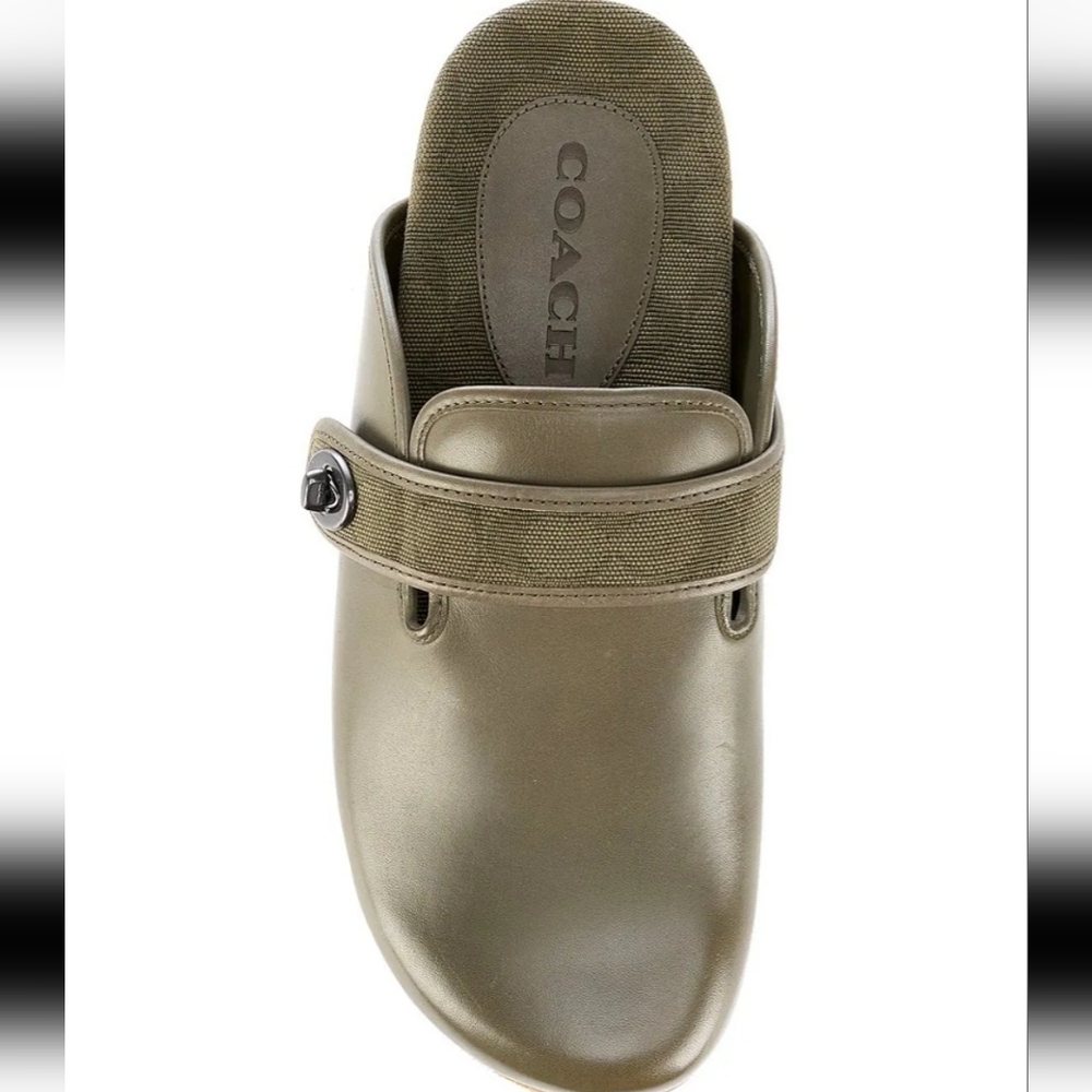 Coach Blake Clog With Signature Canvas Jacquard [Euc] - Gem